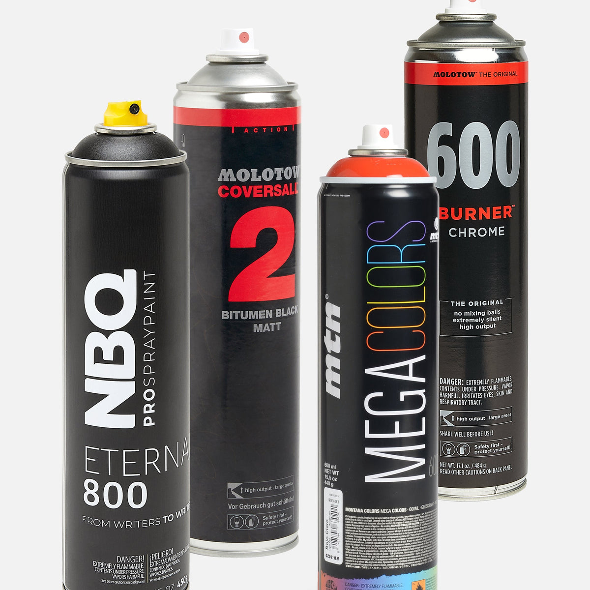 Spray Graffiti da 600 ml: copertura rapida e intensità su grandi superfici