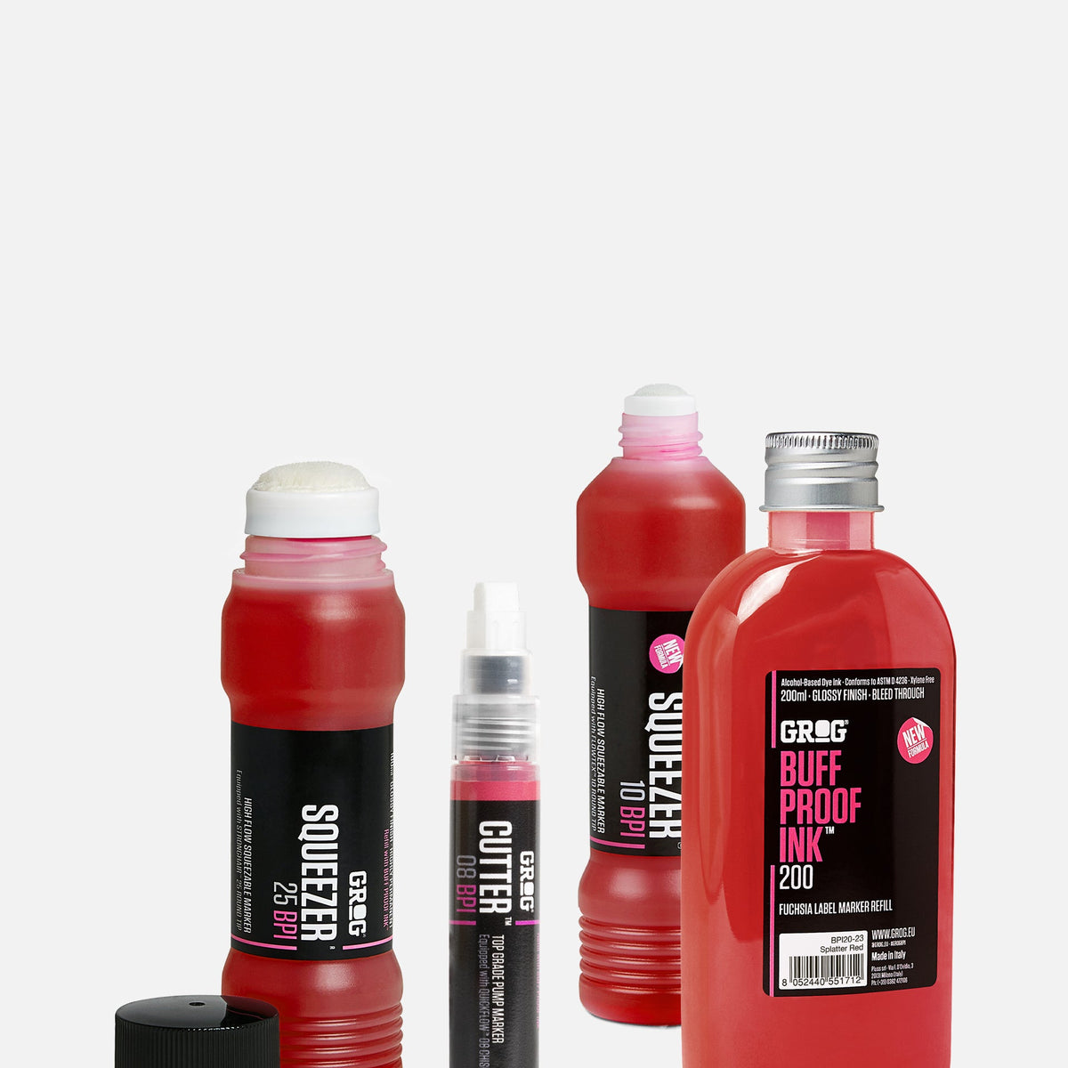 Make your mark with Grog BPI Buff Proof Ink