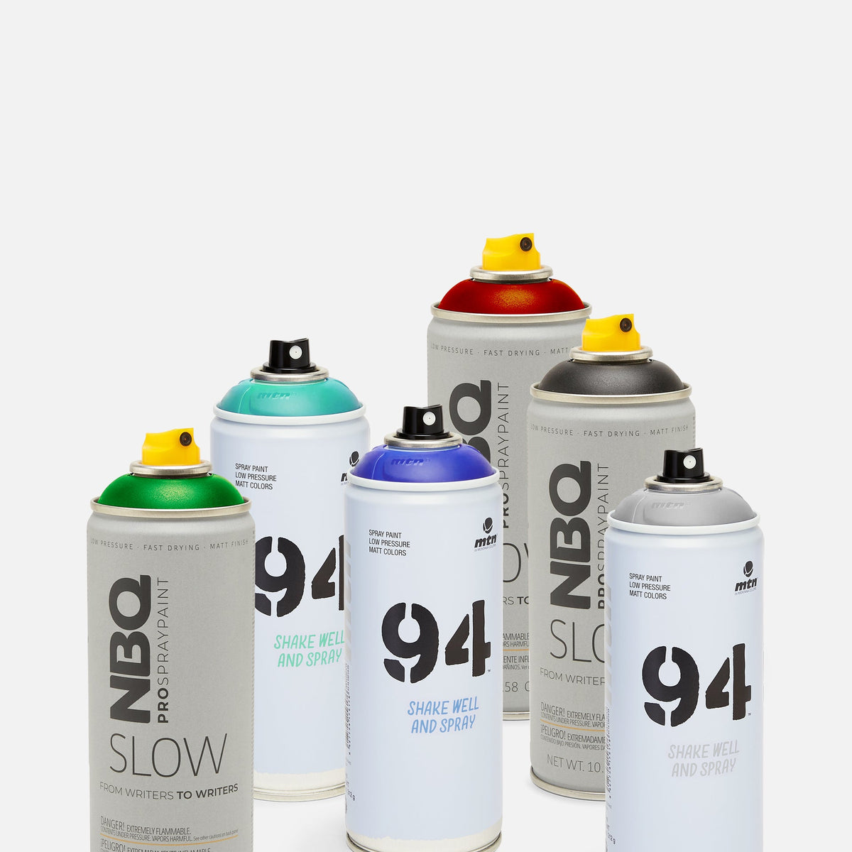 Control and precision: Low Pressure Spray Cans