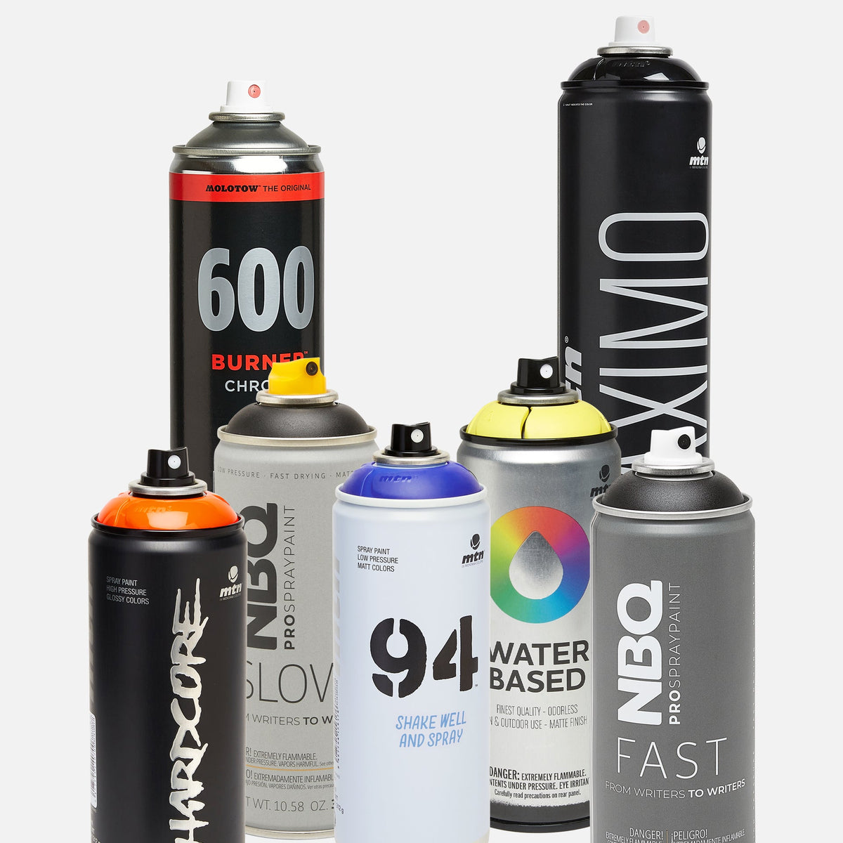 Maximize your graffiti with versatile spray paint cans