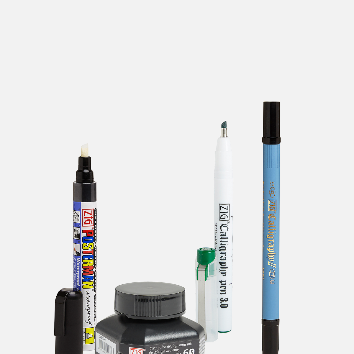 Zig Markers: precision and versatility