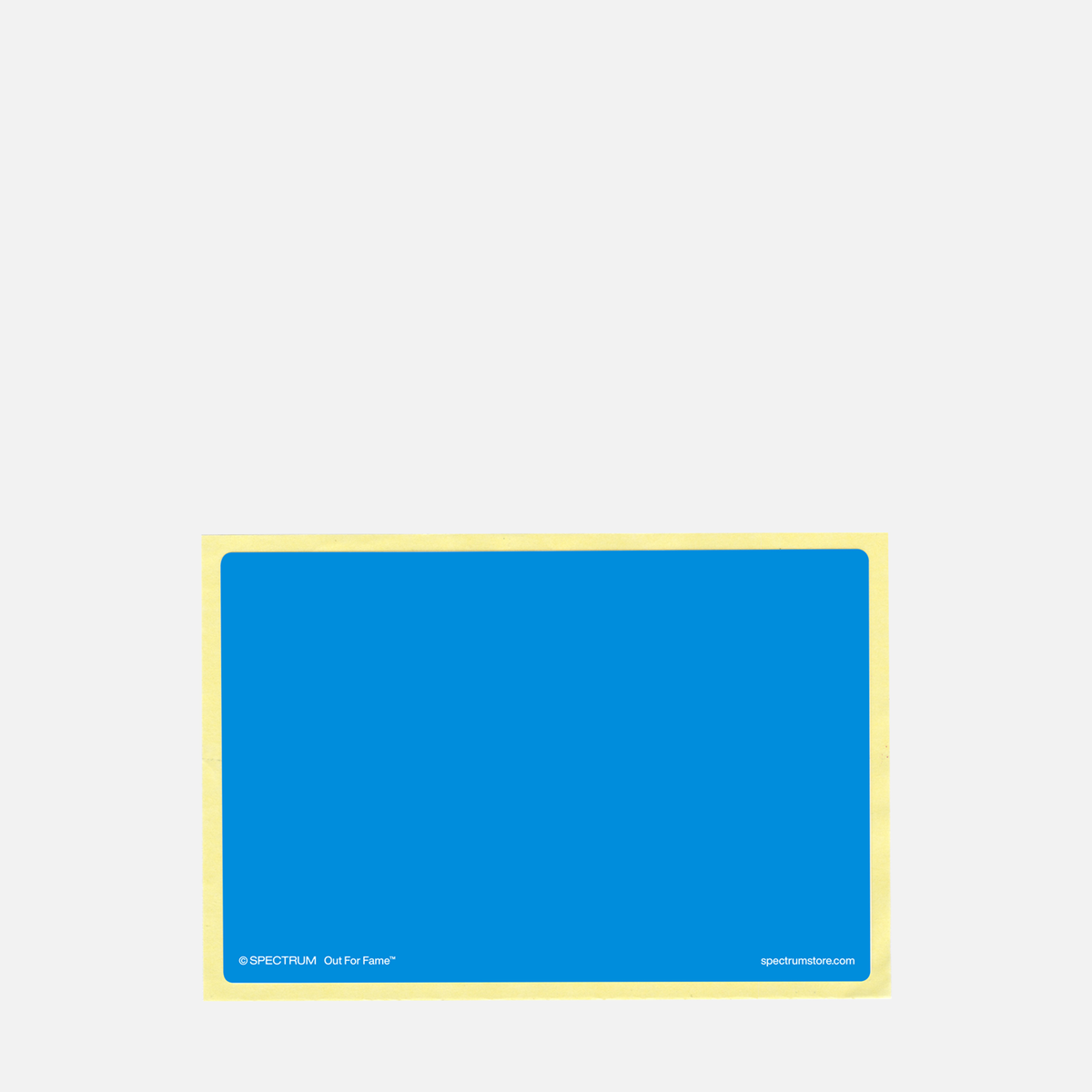 Spectrum Solid Cyan Stickers 100 pcs