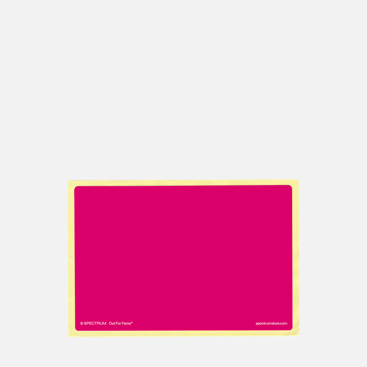 Spectrum Solid Magenta Stickers 100 pcs