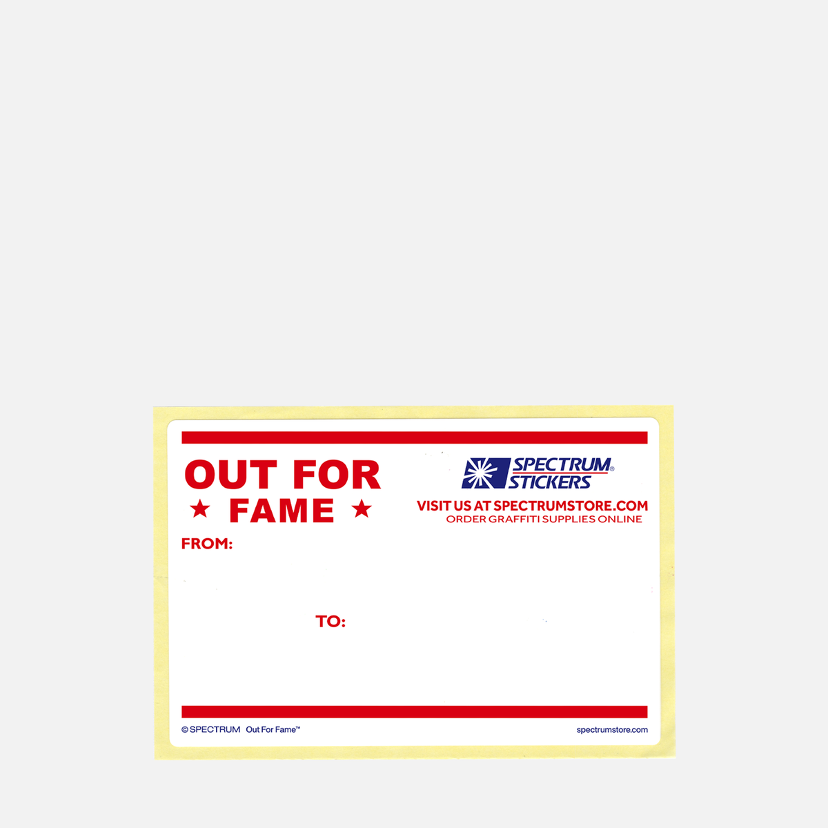 Spectrum Out For Fame Stickers 100 pcs