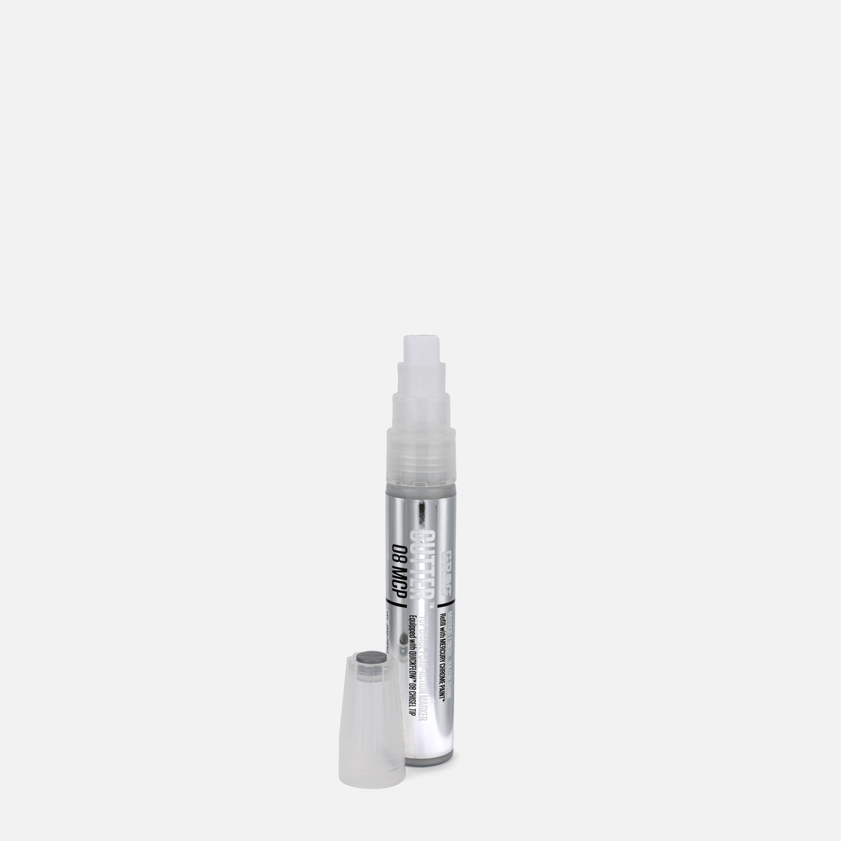 Grog Cutter 08 MCP. Liquid Chrome Marker 8 mm Chisel