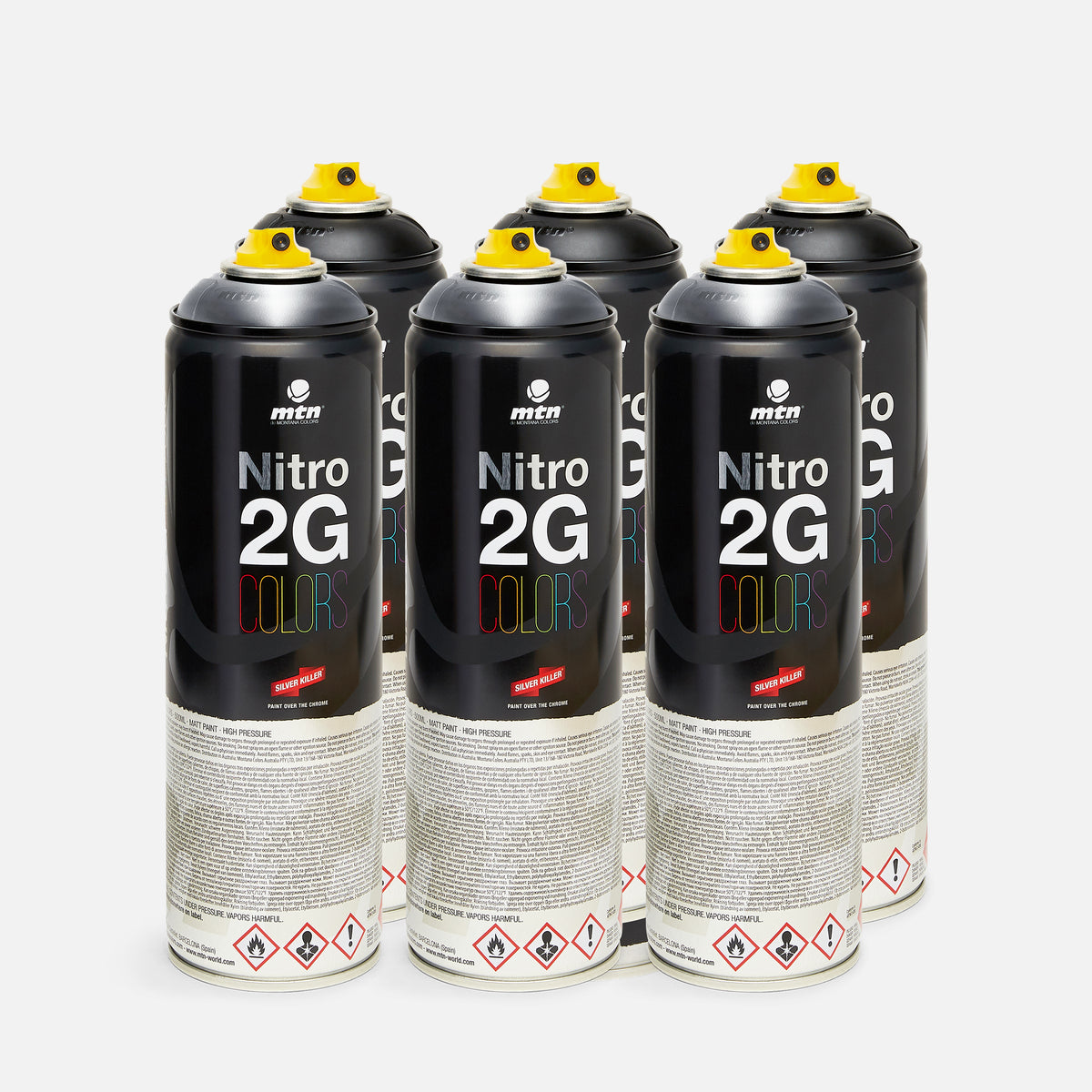 Montana Nitro 2G Colors Bombing 6 Pack – SPECTRUM