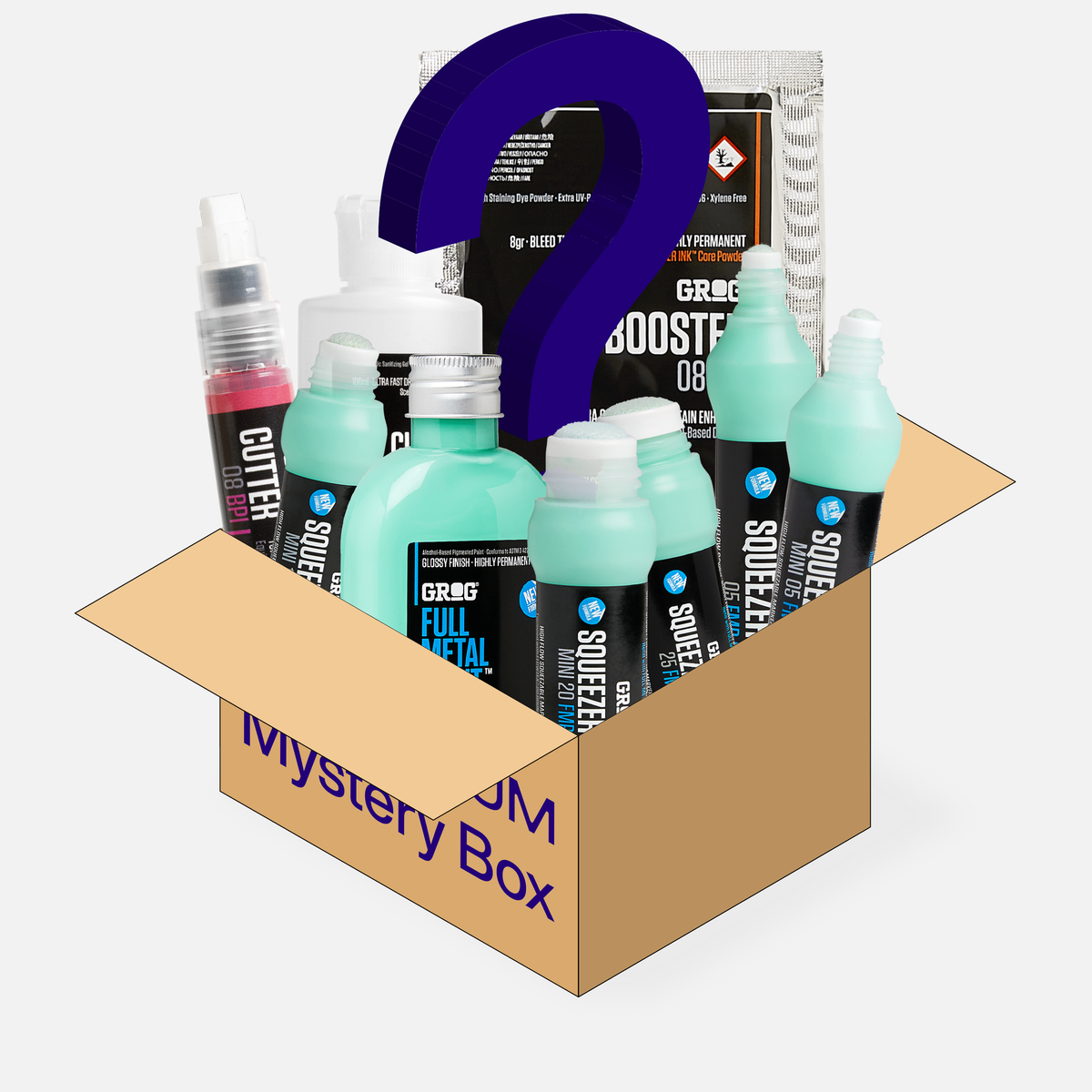 Grog Tagger Mystery Box 12 Pcs. Ultimate Handstyle Kit