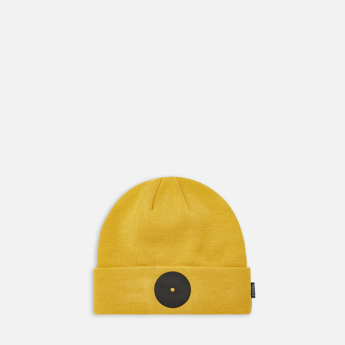 Mr Serious Yellow Super Fat Beanie, Yellow/Black