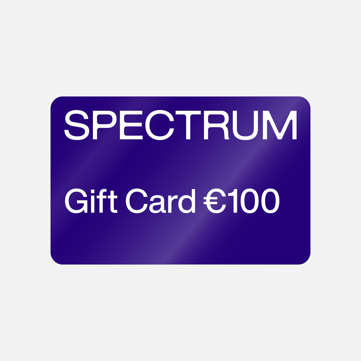 Spectrum Gift Card €100