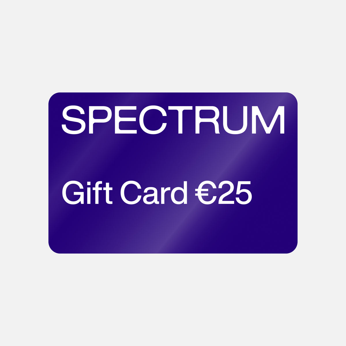 Spectrum Gift Card €25
